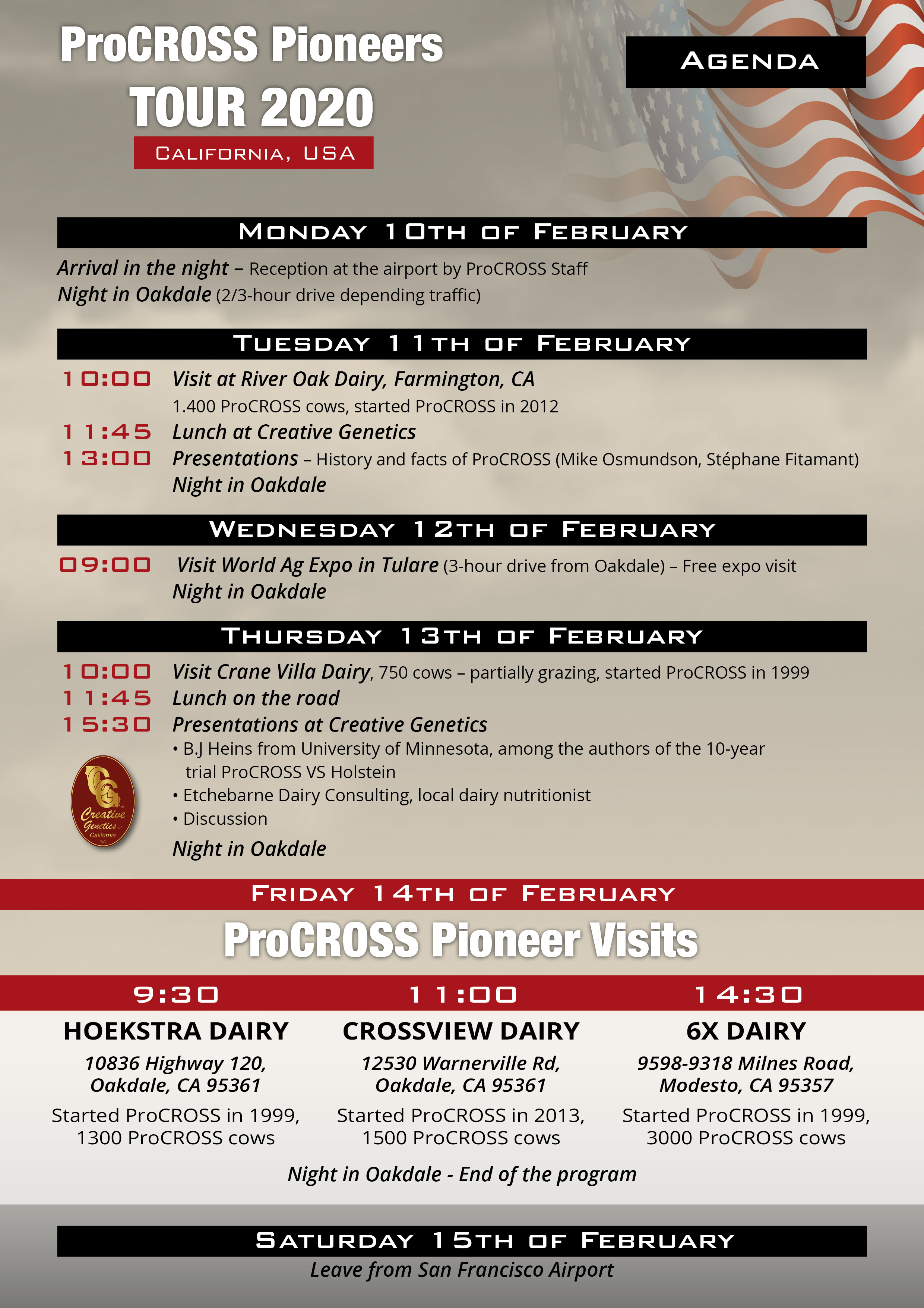 PROCROSS INVITATION A4 USA PROCROSS TOUR JOURNALIST V42 - ProCROSS: the ...